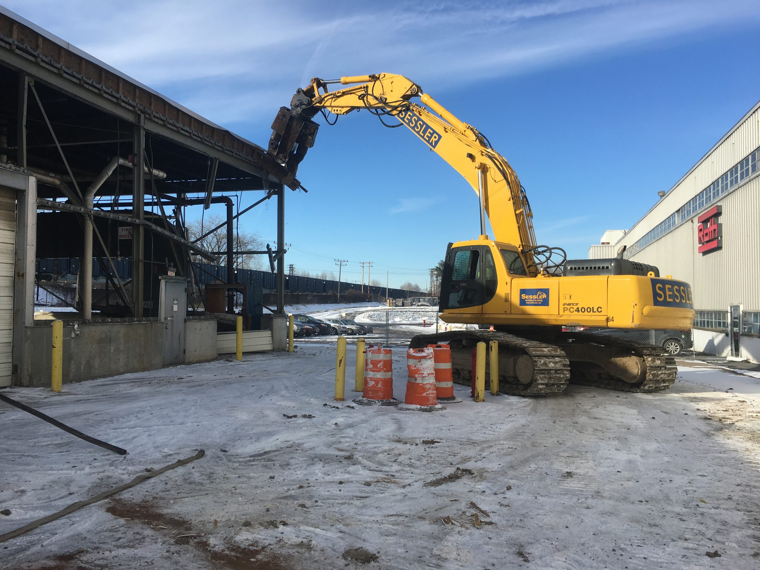 CSX Jericho Bridge, Bethlehem, New York - Sessler Wrecking